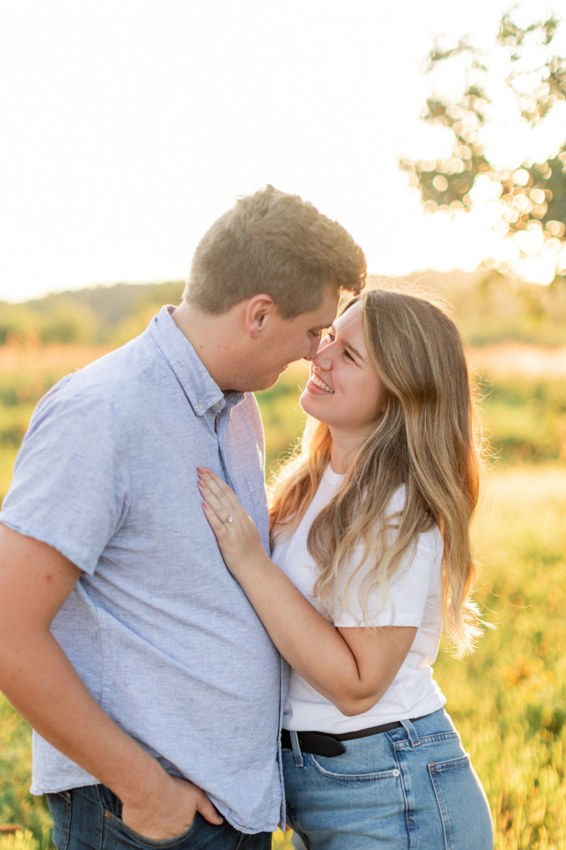 Taylor & Logan's Indian Lake Engagement Session