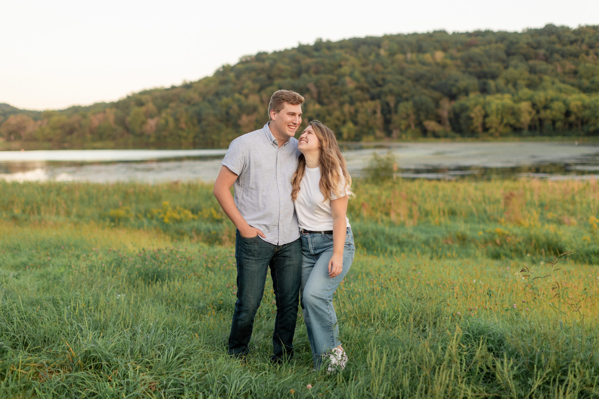 Taylor & Logan's Indian Lake Engagement Session